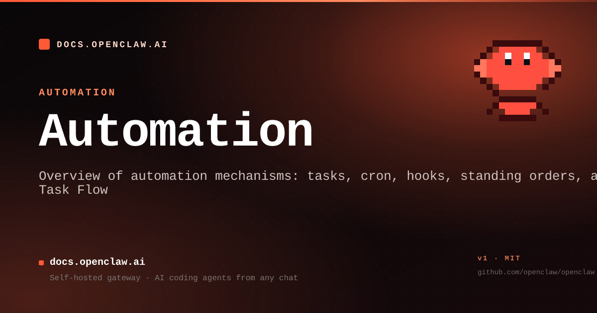 Automation - OpenClaw
