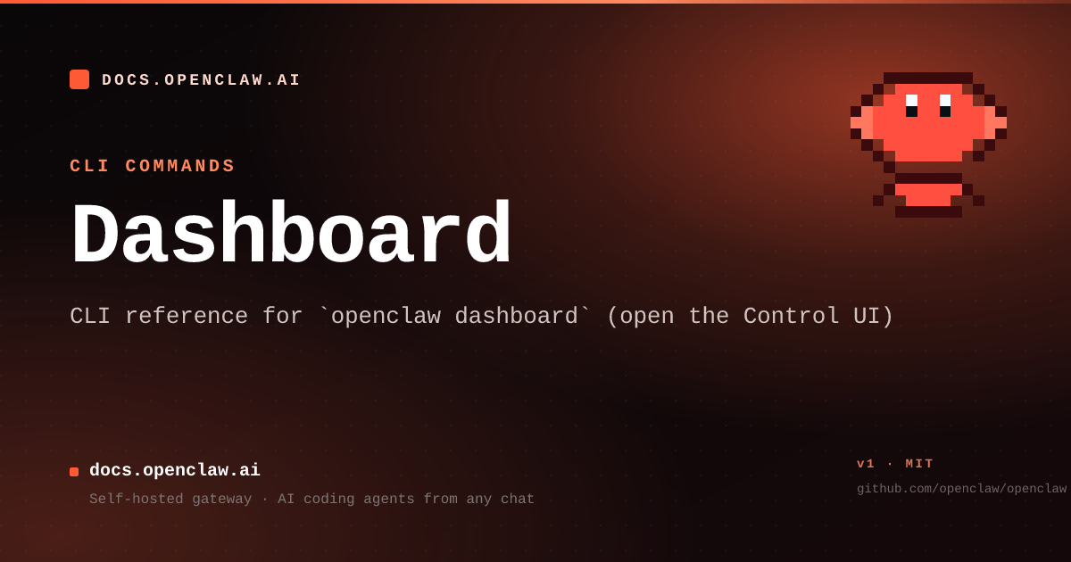 Dashboard - OpenClaw