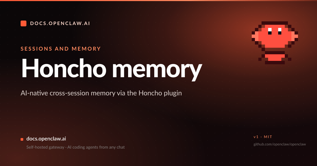 Honcho memory - OpenClaw