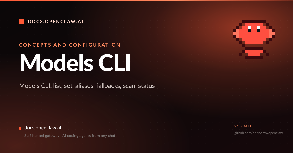 Models CLI - OpenClaw