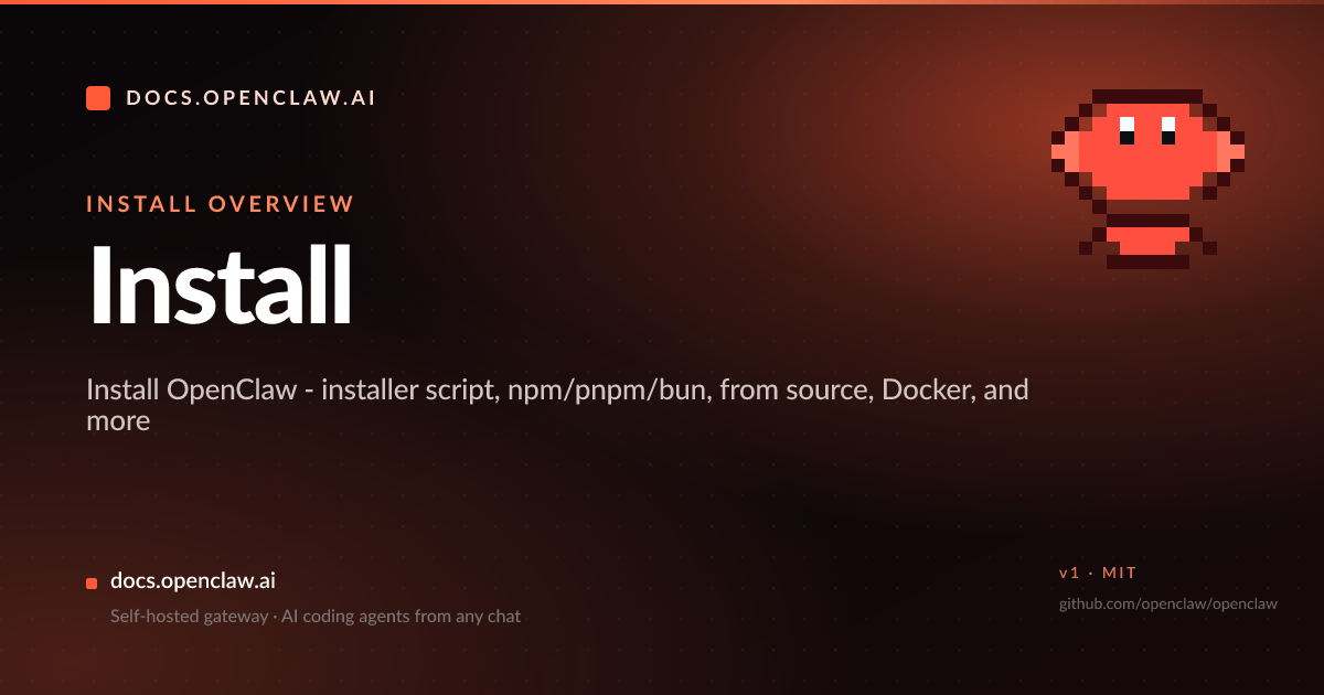 Install - OpenClaw