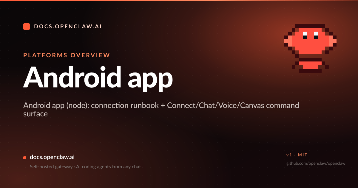 Android app - OpenClaw