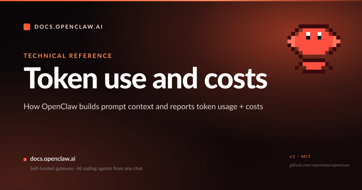 Token use and costs - OpenClaw