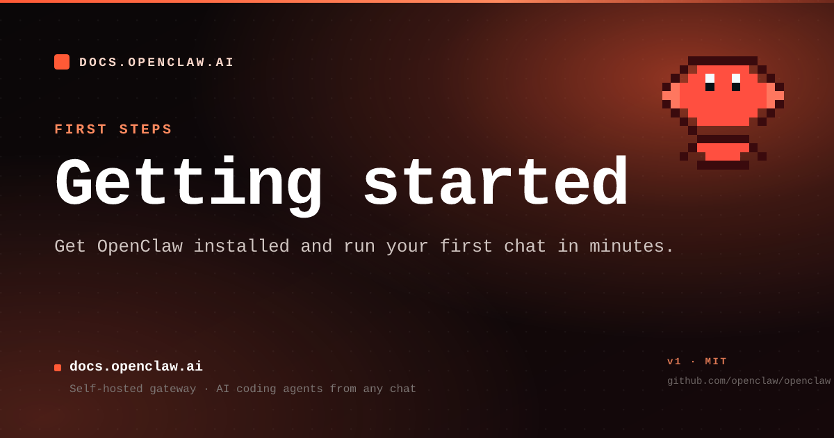 Getting started - OpenClaw